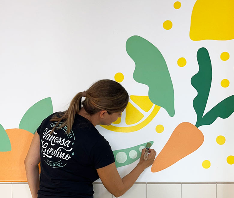 School Cafeteria - Vanessa Gordino